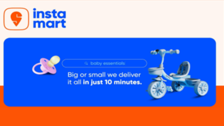 Instamart Launches Campaign Highlighting 10-Minute Delivery for a Wide ...